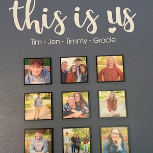 This is Us Vinyl Wall Decal - Family Names Vinyl Wall Decal - This is ...