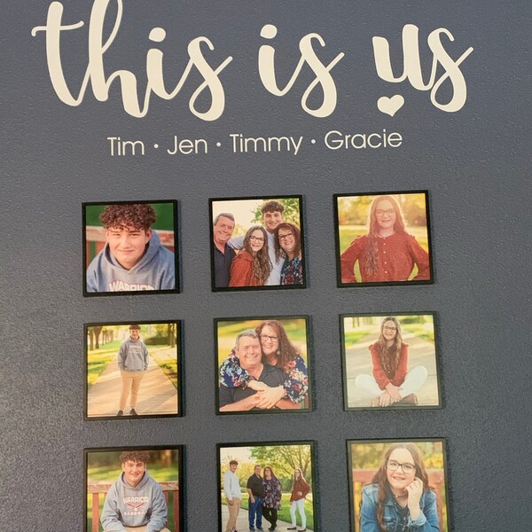 This is Us Vinyl Wall Decal - Family Names Vinyl Wall Decal - This is ...