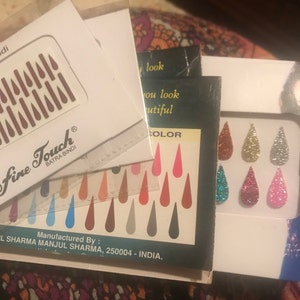 Red Plain Round Bindi Stickers round Bindisbridal Red Round | Etsy