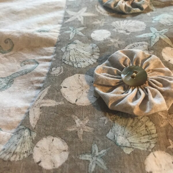 Seashell Buttons, Mother of Pearl, 10 Count, 3/4 Inch, Natural Shell ...