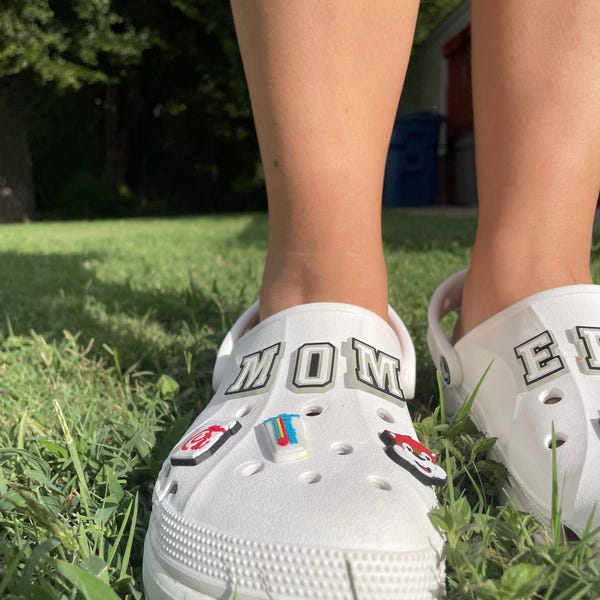 BMX Dad Keychain and Croc Charm - Etsy