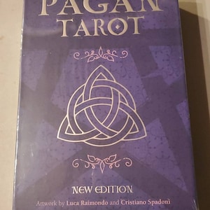 Pagan Tarot Kit Card Deck & Guidebook Set Oracle Cards and Book Magic ...