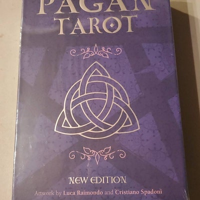 Pagan Tarot Kit Card Deck & Guidebook Set Oracle Cards and Book Magic ...