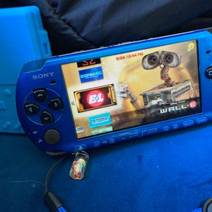 Modded Sony PSP 3000. Emerald Green. 6.61 CFW Mod. 128gb. - Etsy