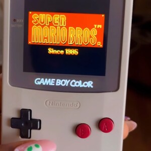 Super Mario Bros. Deluxe Authentic, Game Boy Color Game Cartridge ...