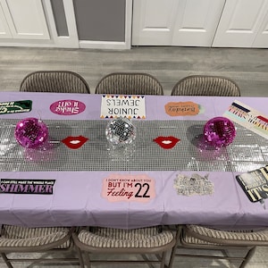 Taylor Swift Eras Tour Inspired T Swift Birthday Party Decor Swiftie ...