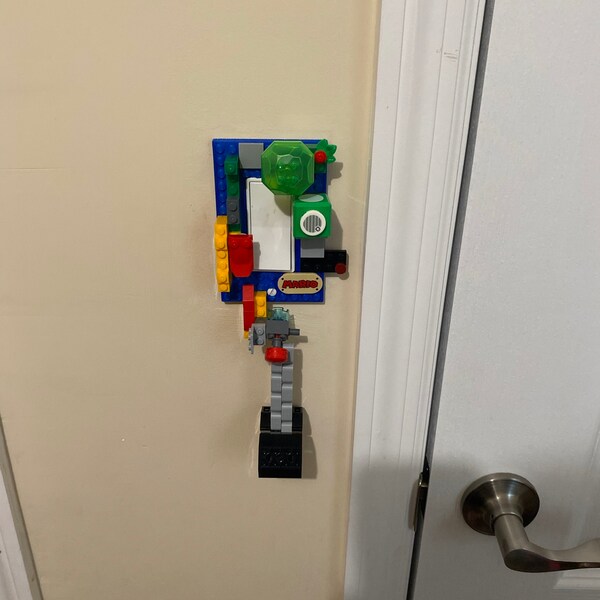 Standard & Oversize Sizes: Building Block Light Switch Cover Plate ...