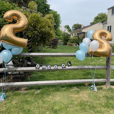 TWO COOL Cardstock Banner Two Cool Sign 2nd Birthday - Etsy