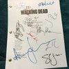 Walking Dead TV Script Screenplay Autographs Signed Andrew Lincoln ...