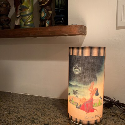 Pin-up Girl Table Lamp Ready for the Slopes. SG5 - Etsy