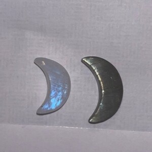 AAA Amethyst Moon Shape Briolettes, Purple Amethyst Faceted Moon Shape ...