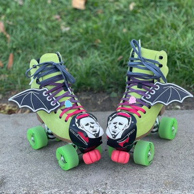 Sparkly Black Bat Skate Wings - Etsy