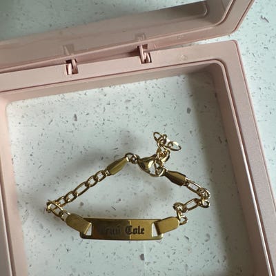 Custom Name Bangle Bracelet, Gift for Women Men Kids,nameplate Bangle ...