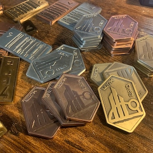 Bronze Batuuan Spira Solid Metal Metal Batuu Credit Star Wars Galaxy's ...