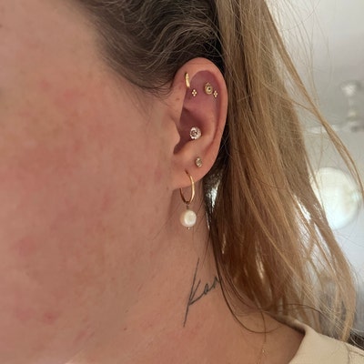 Black Marble Disc 13x40mm Marble Disc With 1 Drilled Hole - Etsy