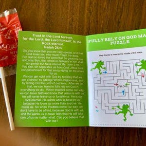 Fully Rely on God Frog F.R.O.G. Bible Verse Christian Bookmarks for ...