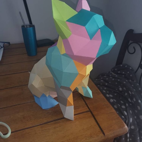 Papercraft Capybara Template - Printable PDF - Etsy