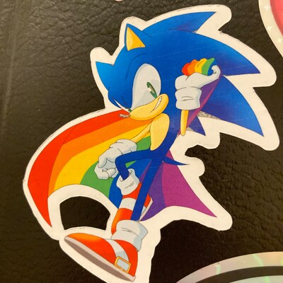 Super Sonic Sticker - Etsy