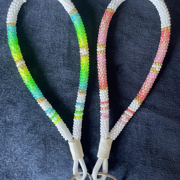 Neon Glows - Native Beaded Wristlet - Etsy