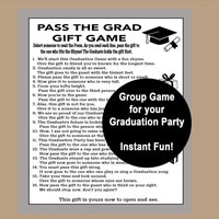 Graduation Party Game Printable, 2024 Graduation Games, Graduation ...