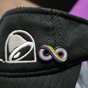 Asexual Pixel Pride Heart Pins Subtle Flag Badge Love Gift Button ...