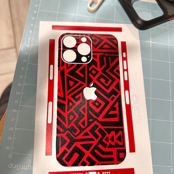 Apple iPhone 14 Pro Max - Full Wrap Skin Cutting Template Dxf, SVG, EPS ...