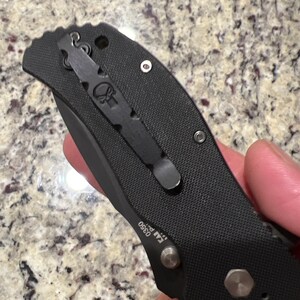 Matte Black Titanium Deep Carry Pocket Clip for Microtech LUDT - Etsy