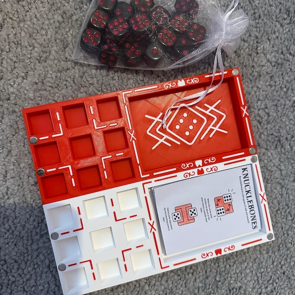 Set Board Game Knucklebones - Cult of the Lamb - Etsy