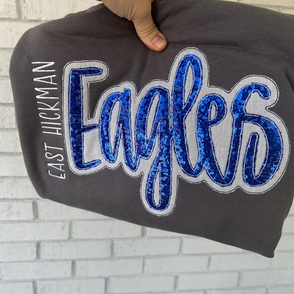 TIGERS Double Applique - Etsy