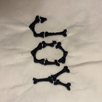 Handwriting Font Mini Micro Alphabet Letters Line Outline Stitch ...