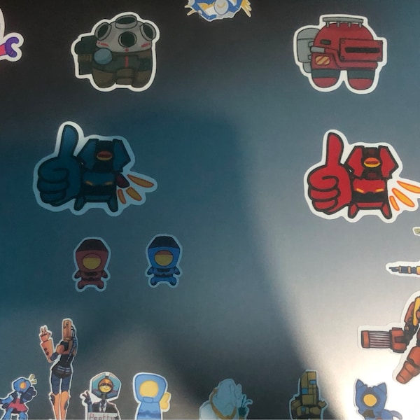 V1 & V2 Thumbs up ULTRAKILL Stickers Designed by Whos_apollo - Etsy