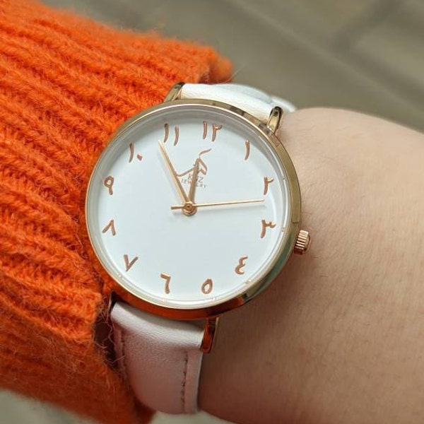 Arabic Number Watches | Arabic Numeral Watch | Ramadan Gifts | Gifts ...