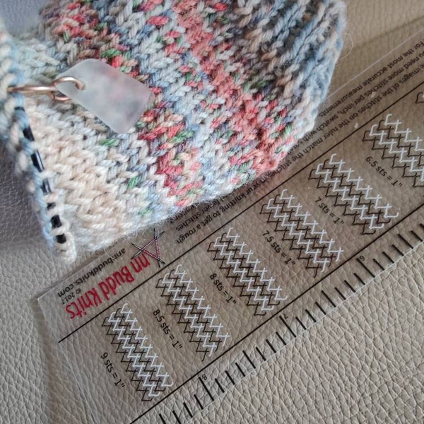 Ann Budd Knits "stitch Gauge Ruler" - Etsy