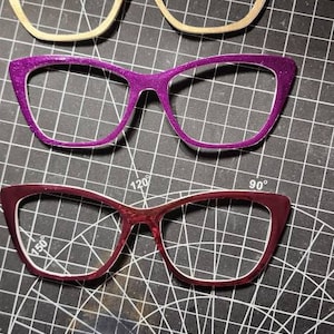 1 3D Printed DRIPPING Brow Topper Magnetic Glasses Toppers With Magnets ...
