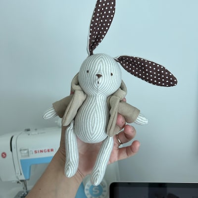 Hare/bunny in Tailcoat Sewing Pattern and Instructions - Etsy