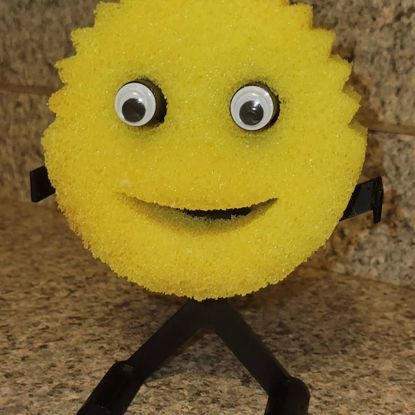 Scrub Daddy/mommy Sponge Person Holder - Etsy