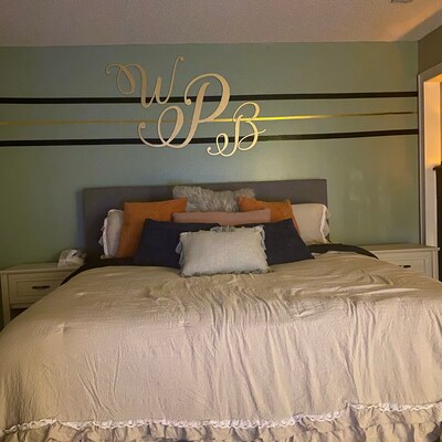 Extra Large Wood Letter, Initial Wall Hanging, Wedding Backdrop Letter ...