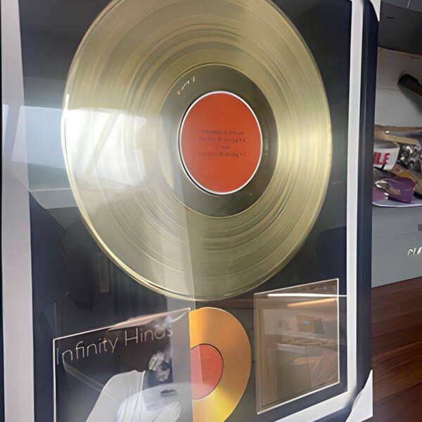 Custom Award Plaque Memorial Gift for Her - Personalized Gold Vinyl ...