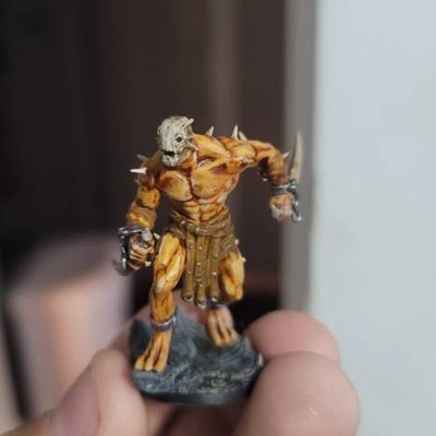 Horror Bearer From dawn of Heresy by Great Grimoire Miniatures - Etsy