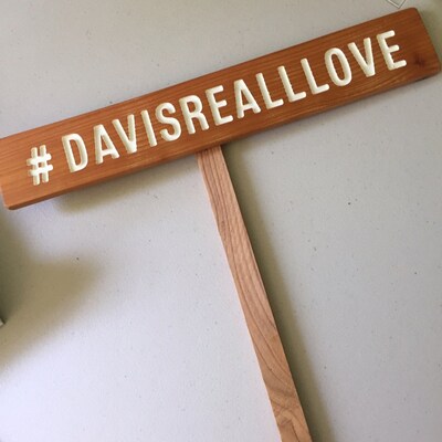 Wedding Hashtag Sign, PARTY Hashtag Sign, Sign, Event Sign, Social ...