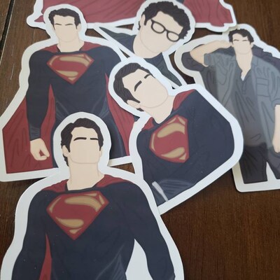 Man of Steel Sticker Pack - Etsy