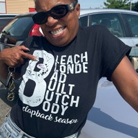 Big Glo png, rapper bootleg png, hip hop png, glorilla png, design ...