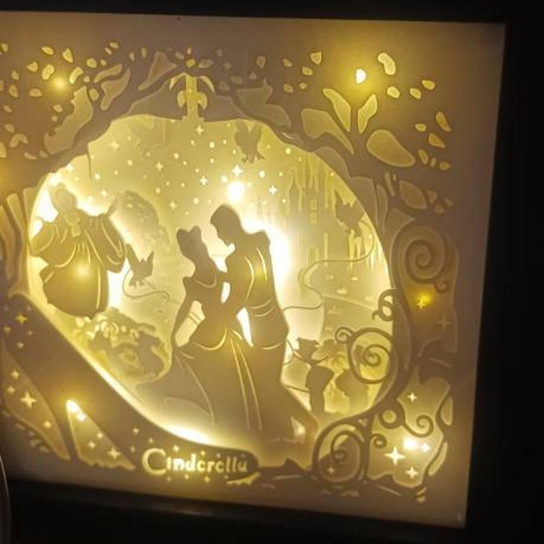 Nativity Light Box, Manger Scene, Christmas Shadow Box, Reason for the ...