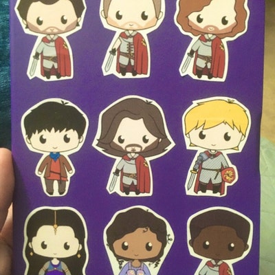 Merlin Stickers - Etsy
