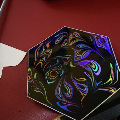 Neon Rift Blacklight Tapestry psychedelic Fluid Art UV - Etsy