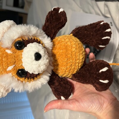 Crochet Red Panda Pattern Amigurumi Red Panda Pattern Panda Diy Toy ...