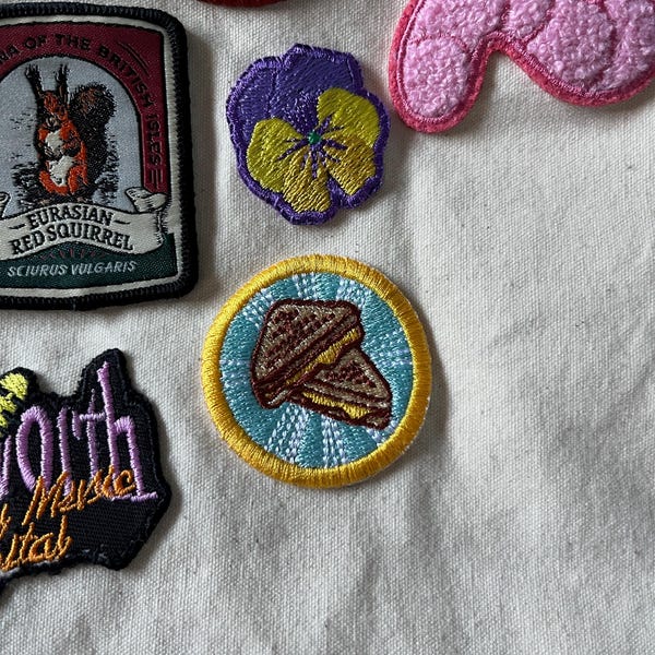 Senpai Name Tag Anime Embroidered Patch, Sew On, Iron On, Patches for ...