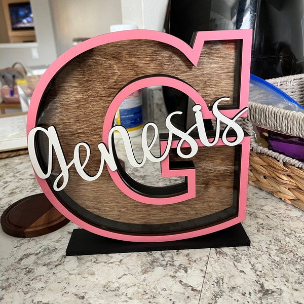 Personalized Letter Coin Bank - Etsy