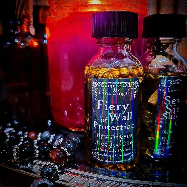 Fiery Wall of Protection, Shielding Oil, Return to Sender Oil, Curse ...