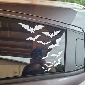 Bat Decal Bats Goth Car Accessories Spooky Bitch Goth - Etsy